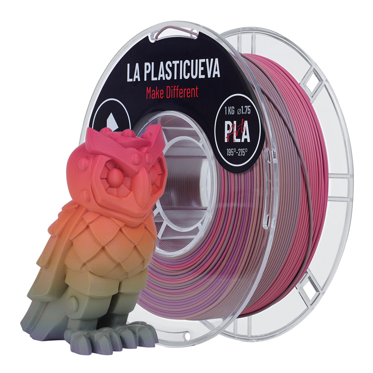 PLA ART MATTE RAINBOW - Insumos para impresión 3D - La Plasticueva